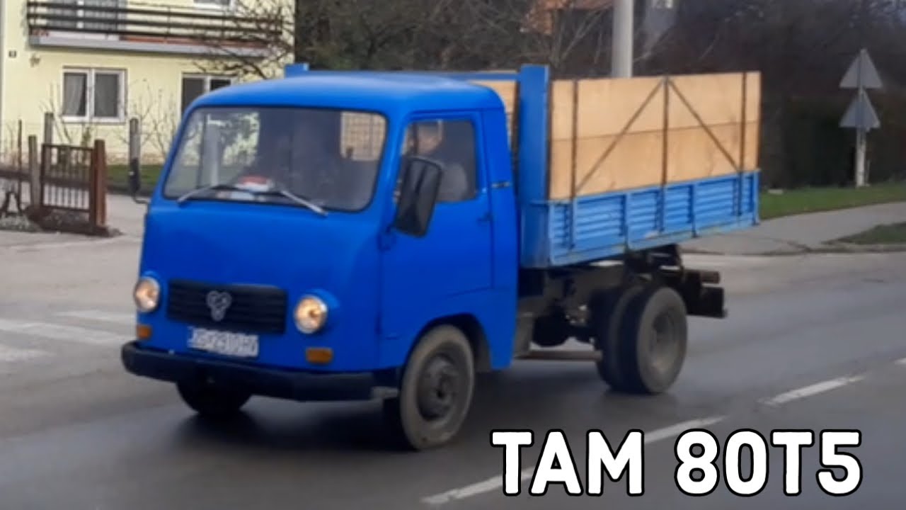 Kamion TAM 80T5 (Tamić) - YouTube