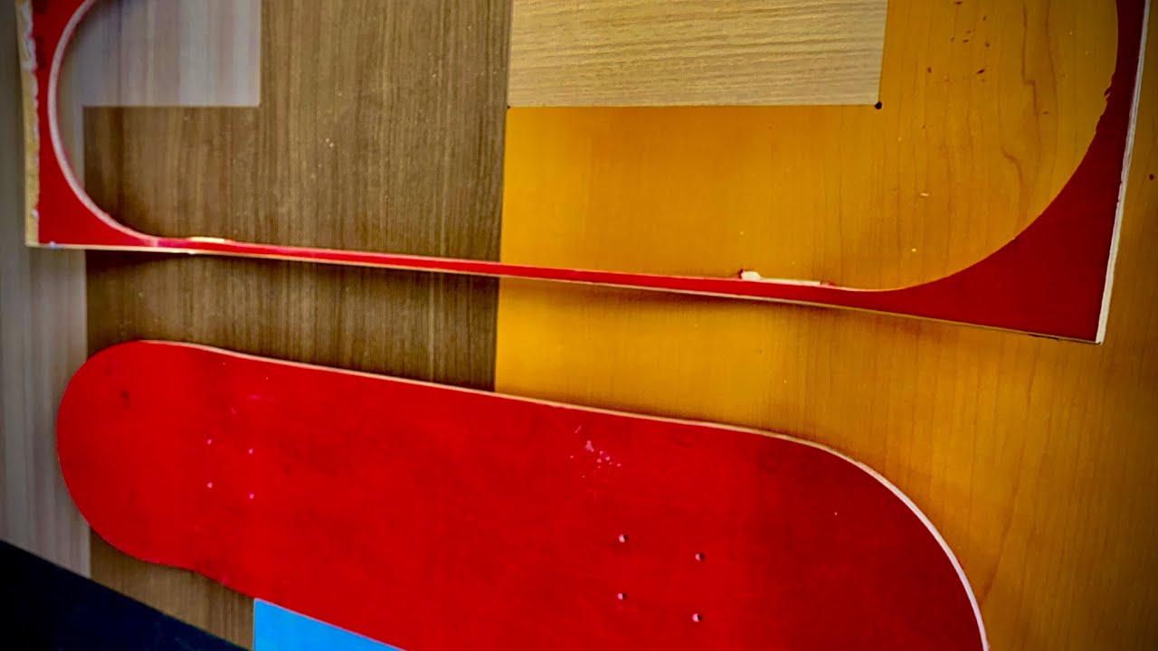 cnc Until the Skateboard is complete CNC JIG NCルーター 木工 治具 - YouTube