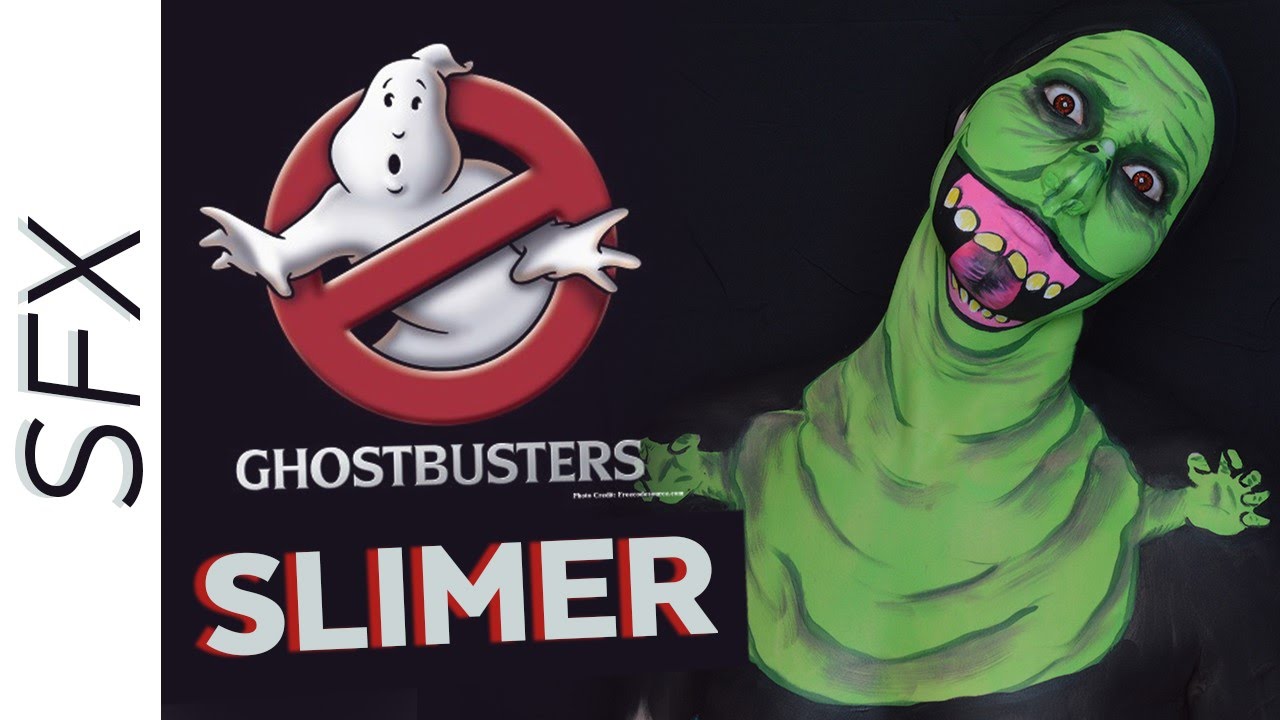 Slimer Ghostbusters 2 | Makeup Tutorial Trailer - YouTube
