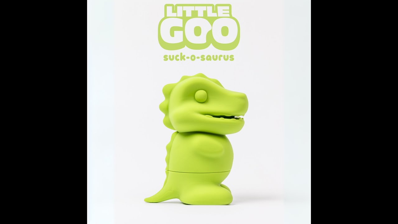 Suck o Saurus, Little GOO, Dinosaur - YouTube