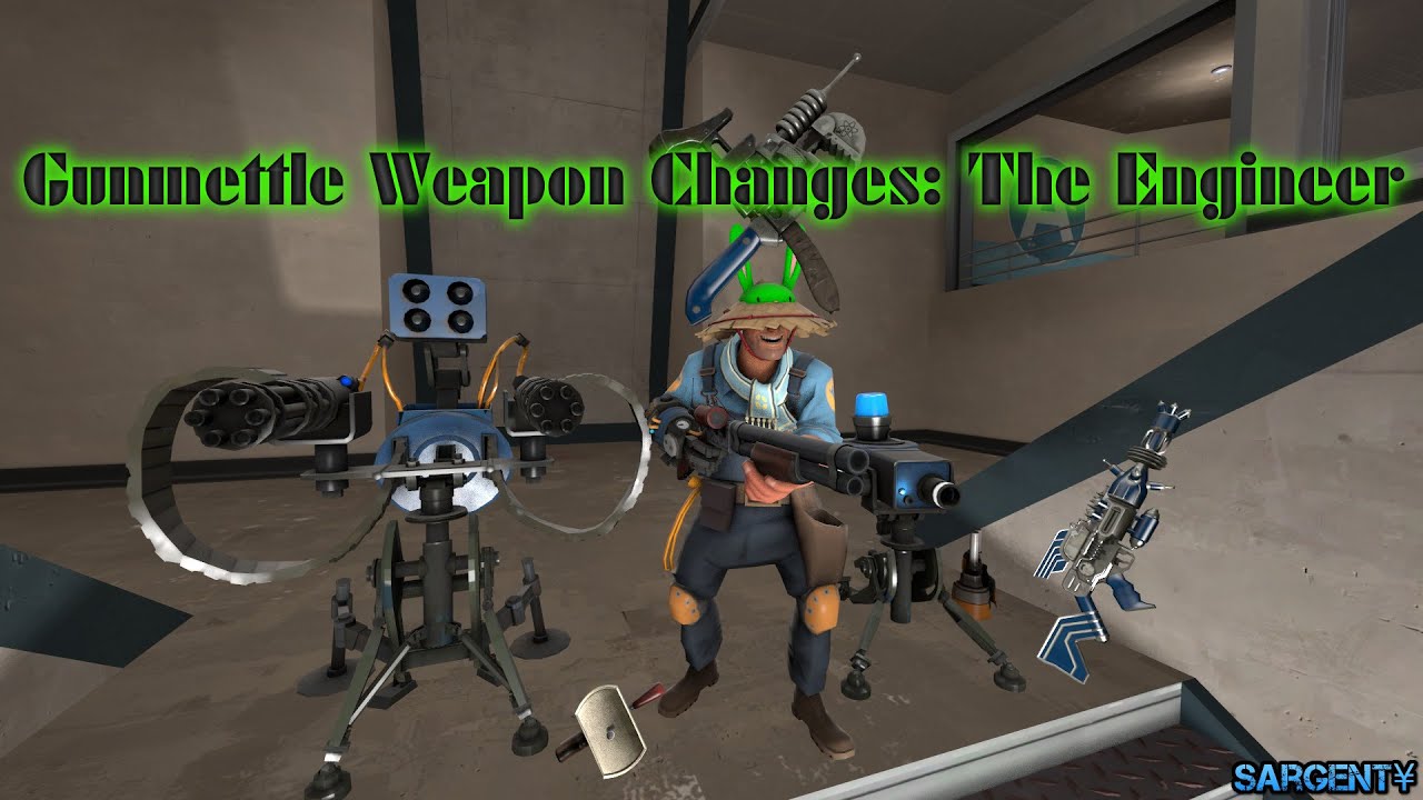 TF2 - Gunmettle Weapon Changes: The Engineer - YouTube