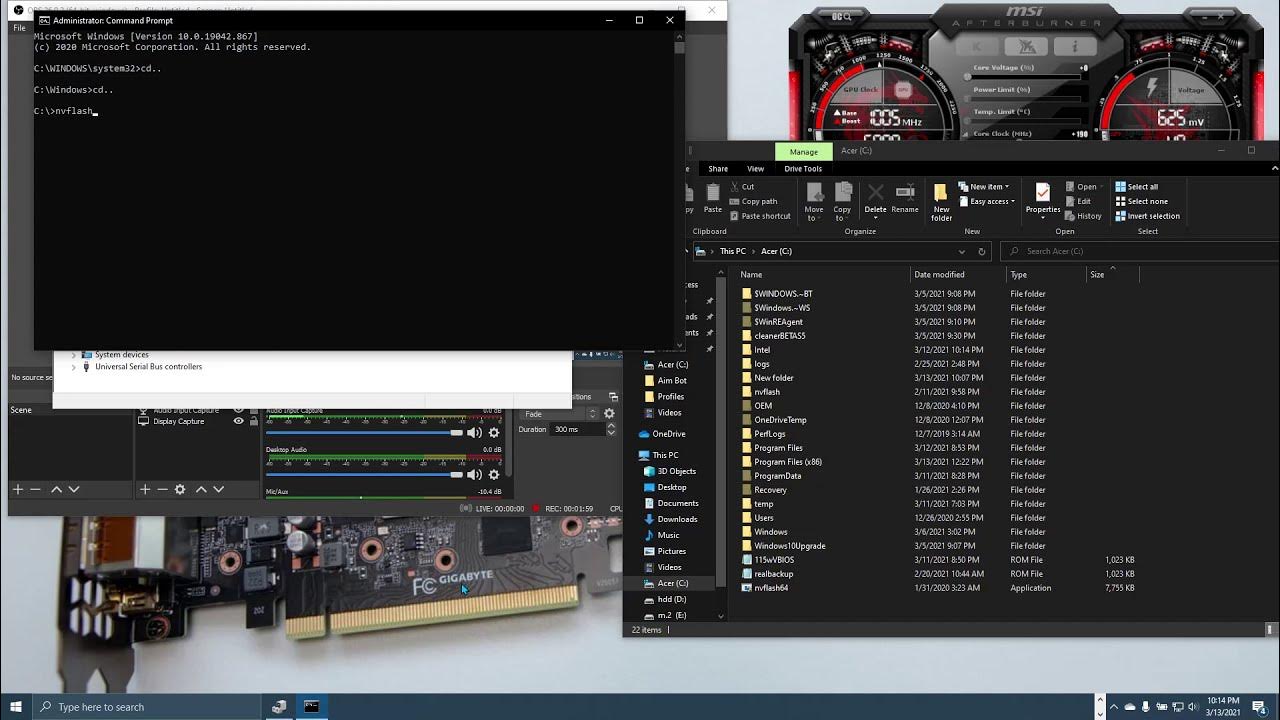 How to Flash Your Nvidia vBIOS - YouTube