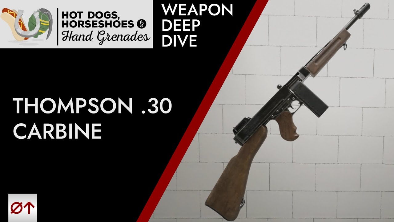 Thompson .30 prototype carbine // H3VR Weapon Deep Dive - YouTube