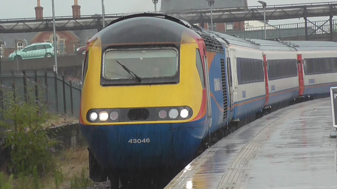 EMT Summer HST Nottingham - Skegness Arrives At Nottingham - YouTube