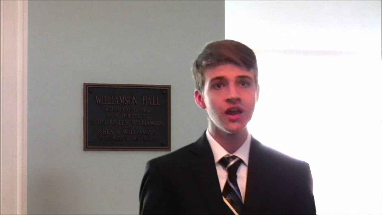Ethan Barr sings I Chose Right from Baby 3 20 2016 - YouTube