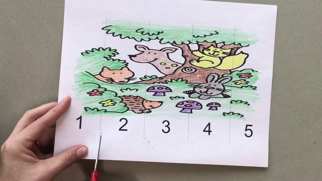 Forest Animals Puzzle - YouTube