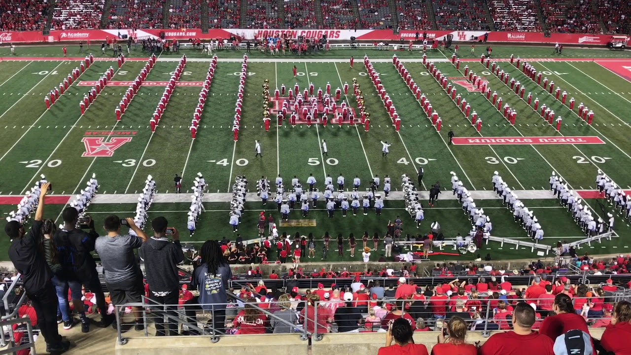 Spirit of Houston Marching Band Halftime vs TXSU - YouTube