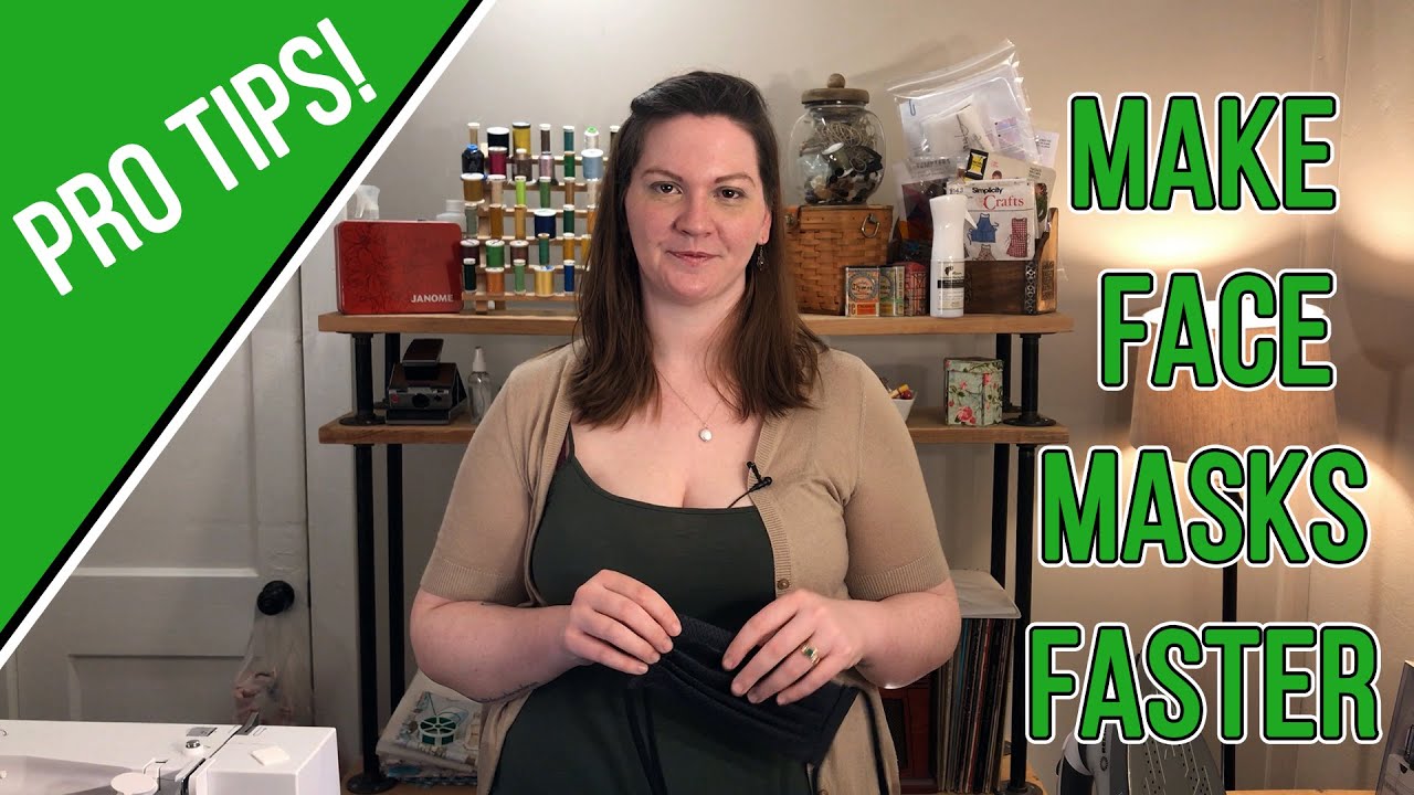 Surgical Mask Shortcuts: Professional Quilter Sews DIY face masks ...