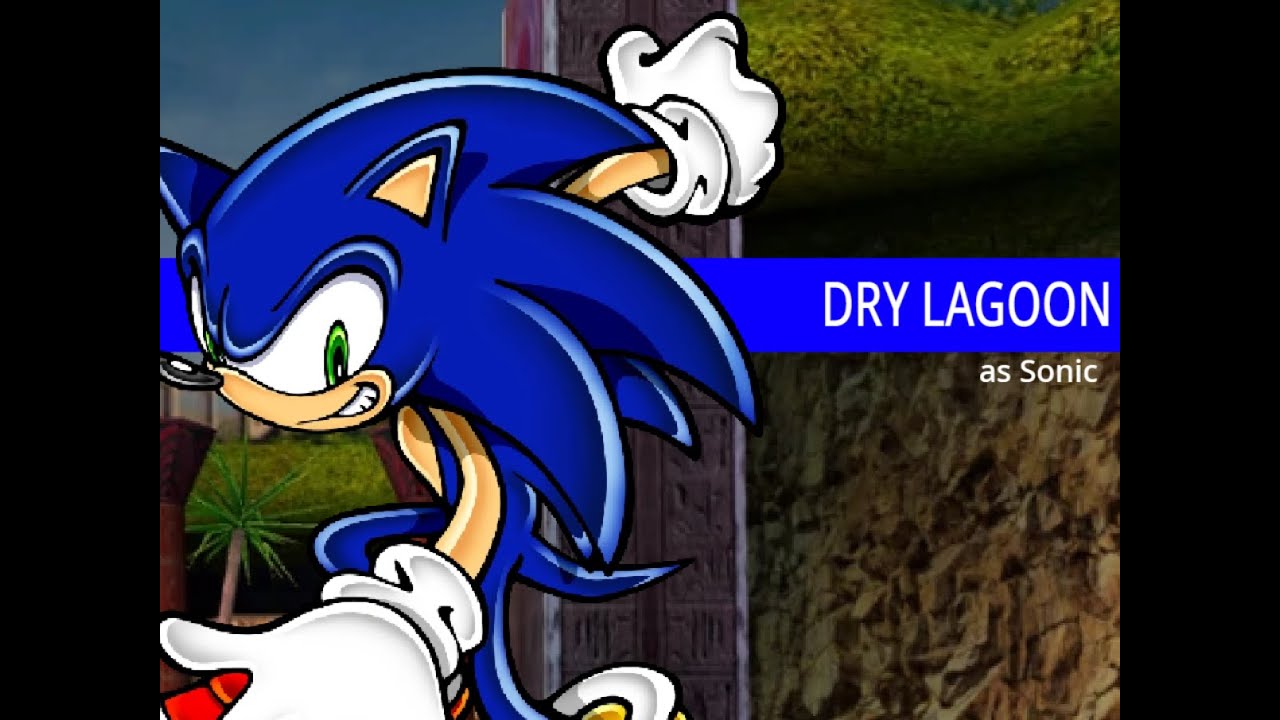 Dry Lagoon as Sonic (Plausible) - Sonic Adventure 2 Character ...