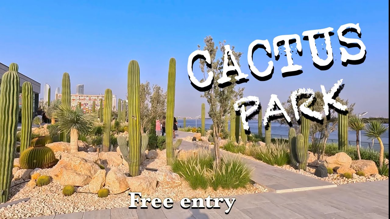 Cactus park Dubai - Al Jaddaf | New Tourist Attraction in Dubai - UAE ...