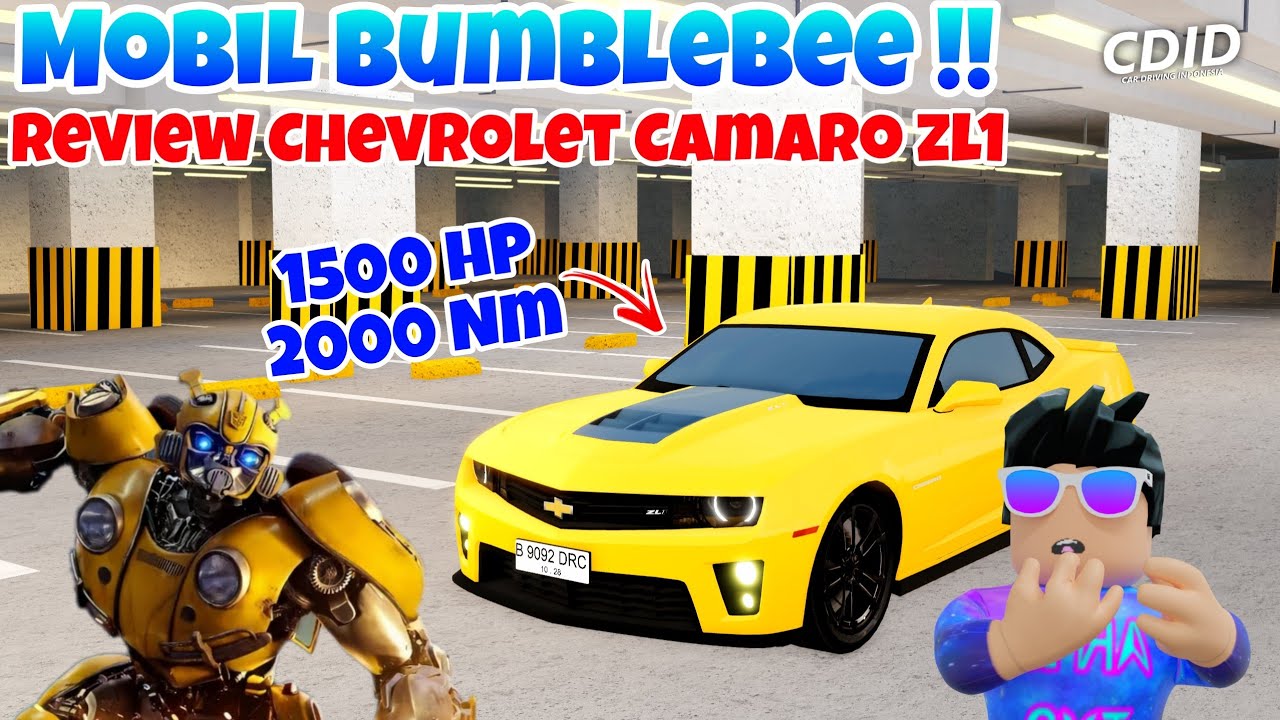 BELI MOBIL BUMBLEBEE CHEVROLET CAMARO DI CDID !! | Roblox CDID Revamp ...