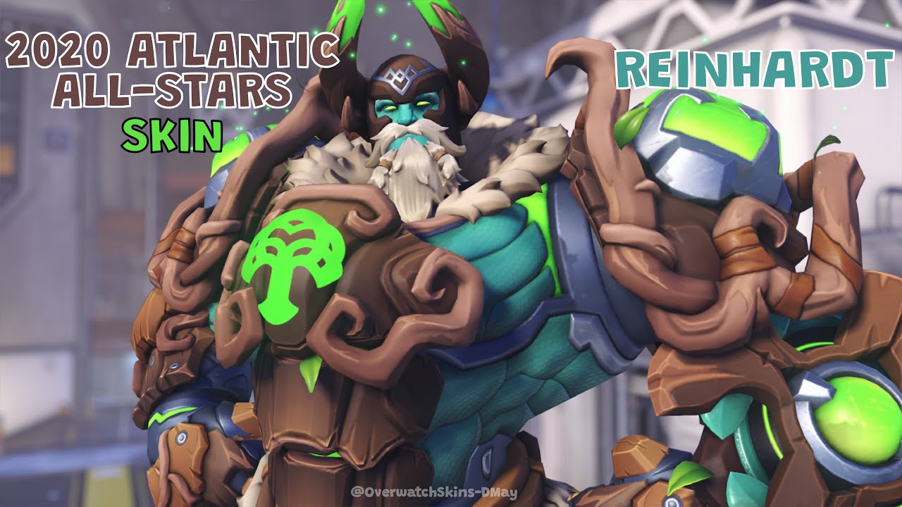 2020 ATLANTIC ALL STARS Reinhardt Skin showcase | Overwatch 2 - YouTube