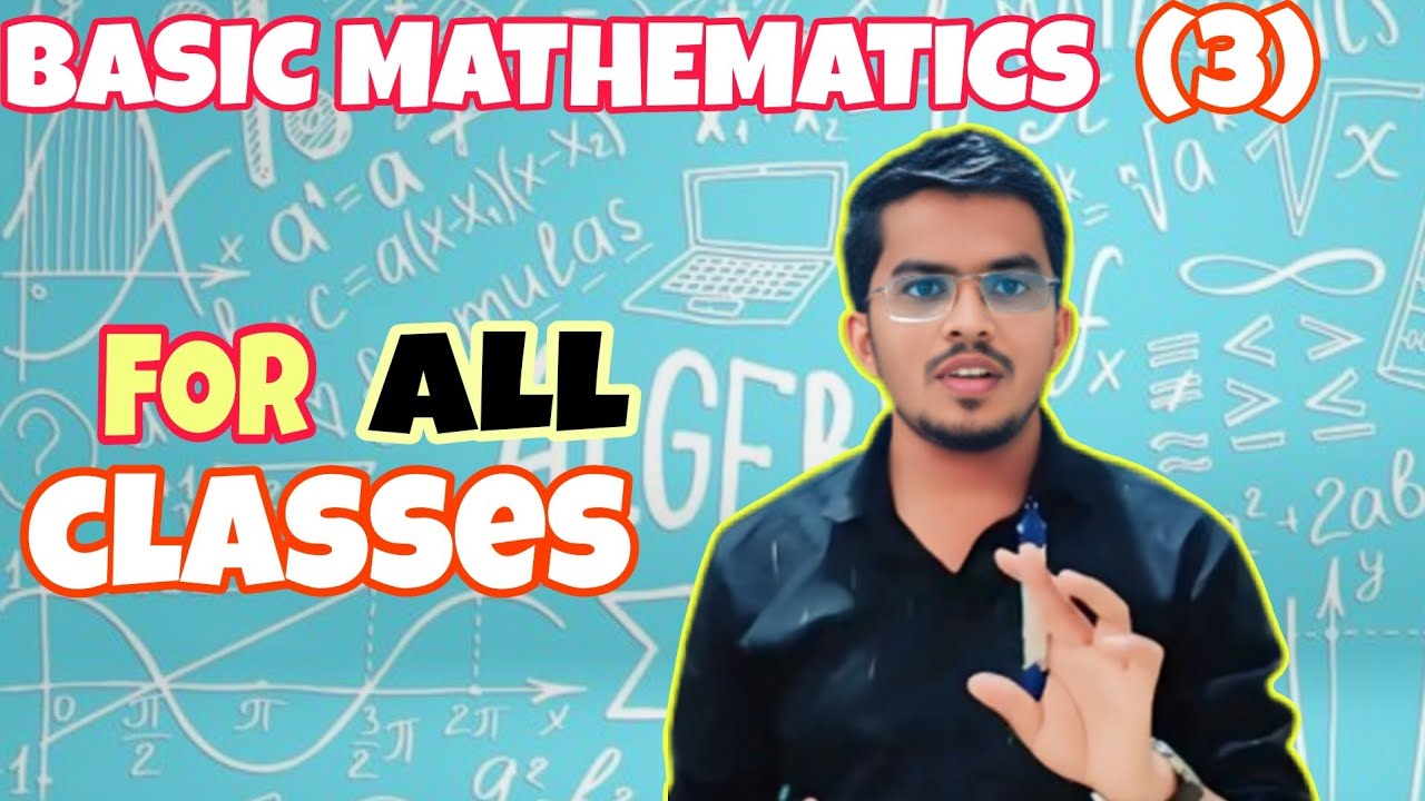 BASIC MATHEMATICS 3 || ALL CLASSES | LINEAR EQUATION | VALUE OF X WITH FRACTION #maths # ...