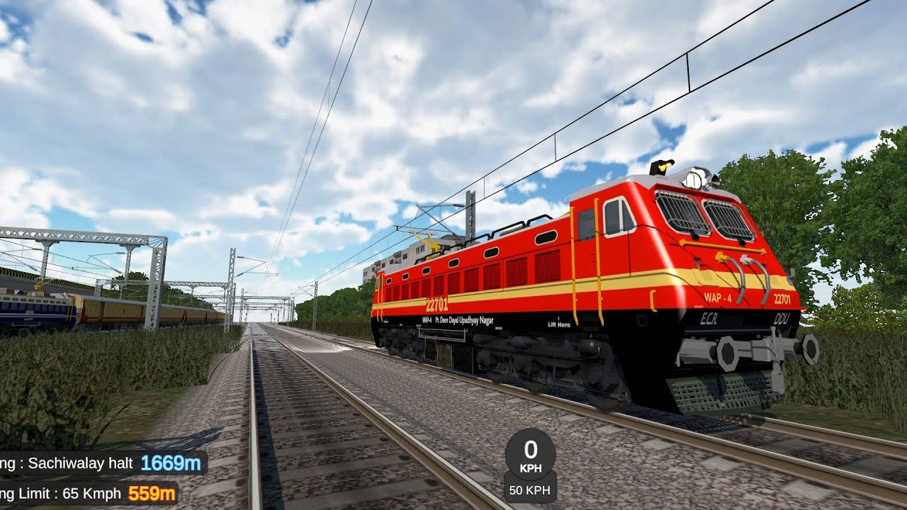 Patna superfast Express Journey In Train Simulator || WAG 7 Loco ...