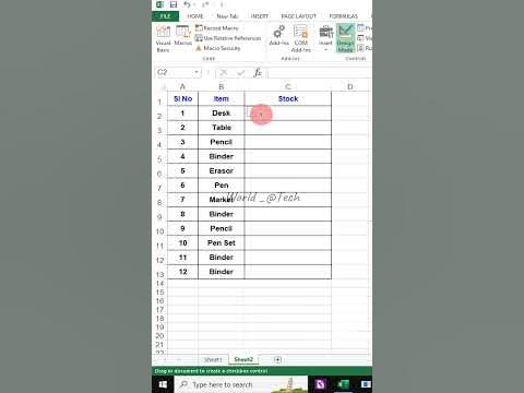 How to make checkbox in excel | Excel Hacks | Excel Tricks | #exceltricks #exceltutorial #shorts ...