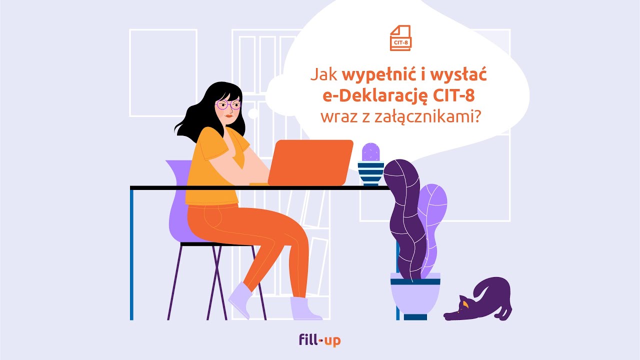Jak wypełnić CIT-8 wraz z załącznikami CIT 8/O, CIT-D i CIT/ST? - YouTube