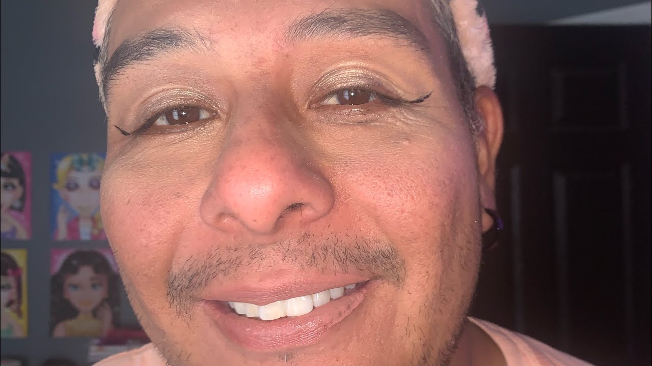 I Did My Dads Makeup Youtube