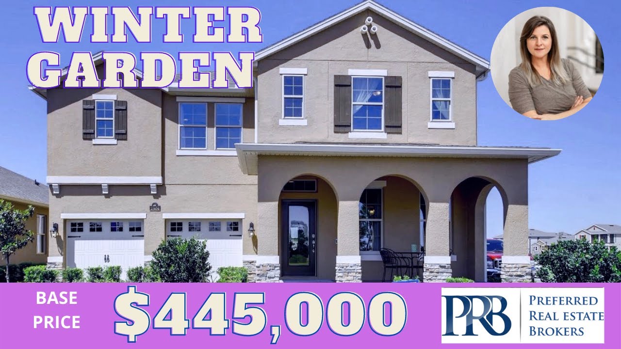 Winter Garden New Homes I Waterleigh I DR Horton, Sea Cliff - YouTube