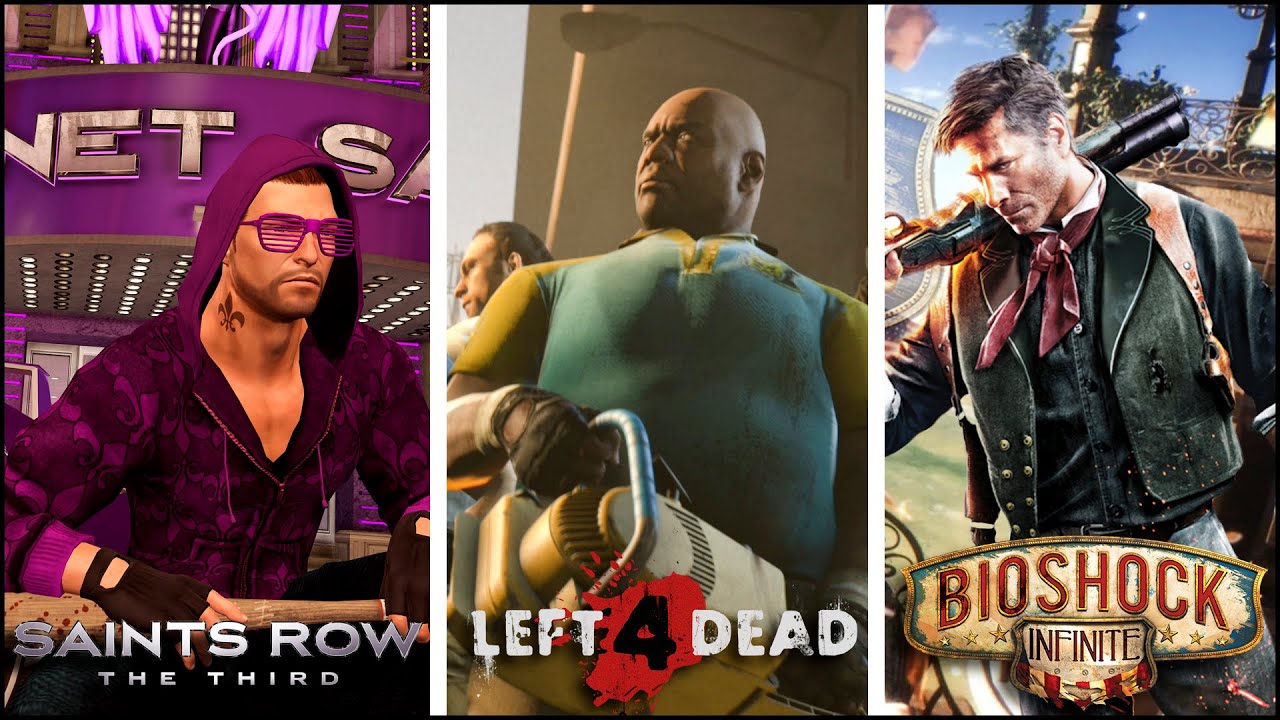 Test 60 FPS - Saints Row The Third / Left 4 Dead 2 / Bioshock Infinite ...