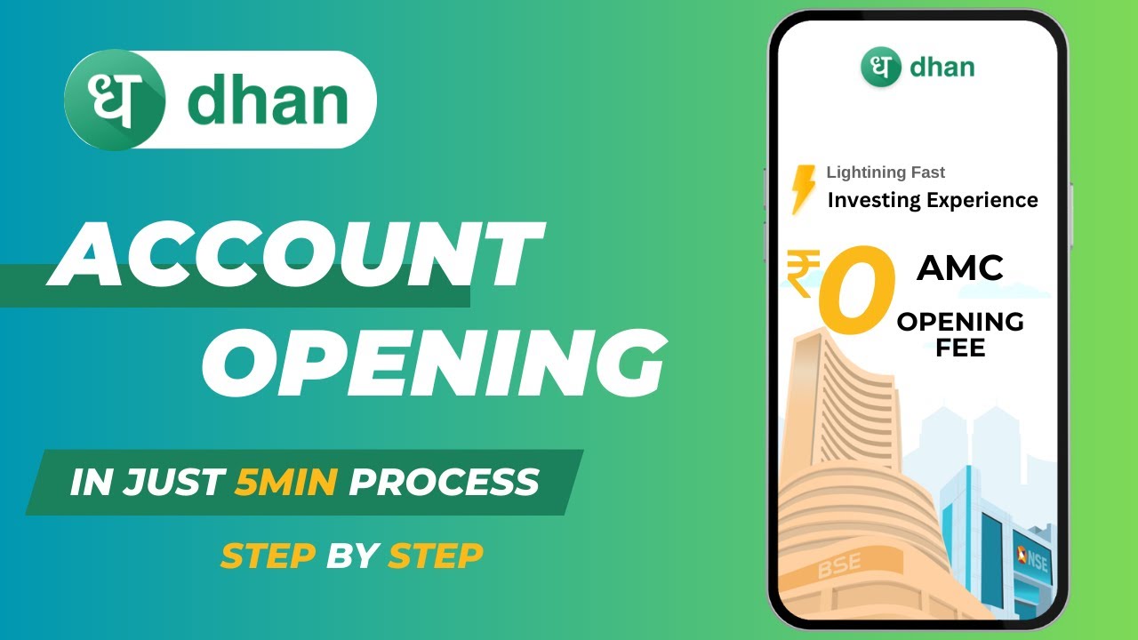 DHAN APP ACCOUNT OPENING 2023 | Complete KYC Process | Trade with KD ...