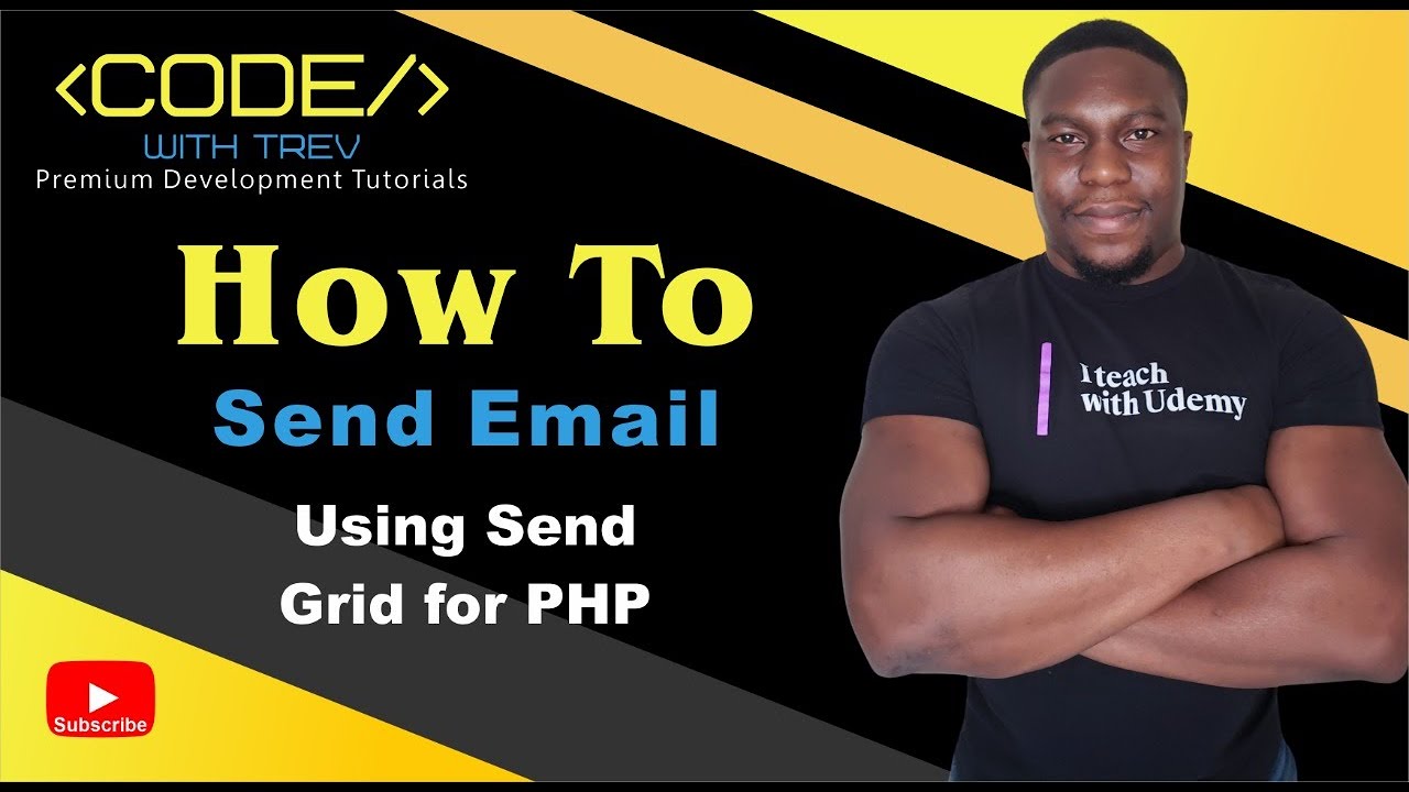How To Send Email Using SendGrid For PHP Trevoir Williams YouTube how-to-send-email-using-sendgrid-for-php-trevoir-williams-youtube