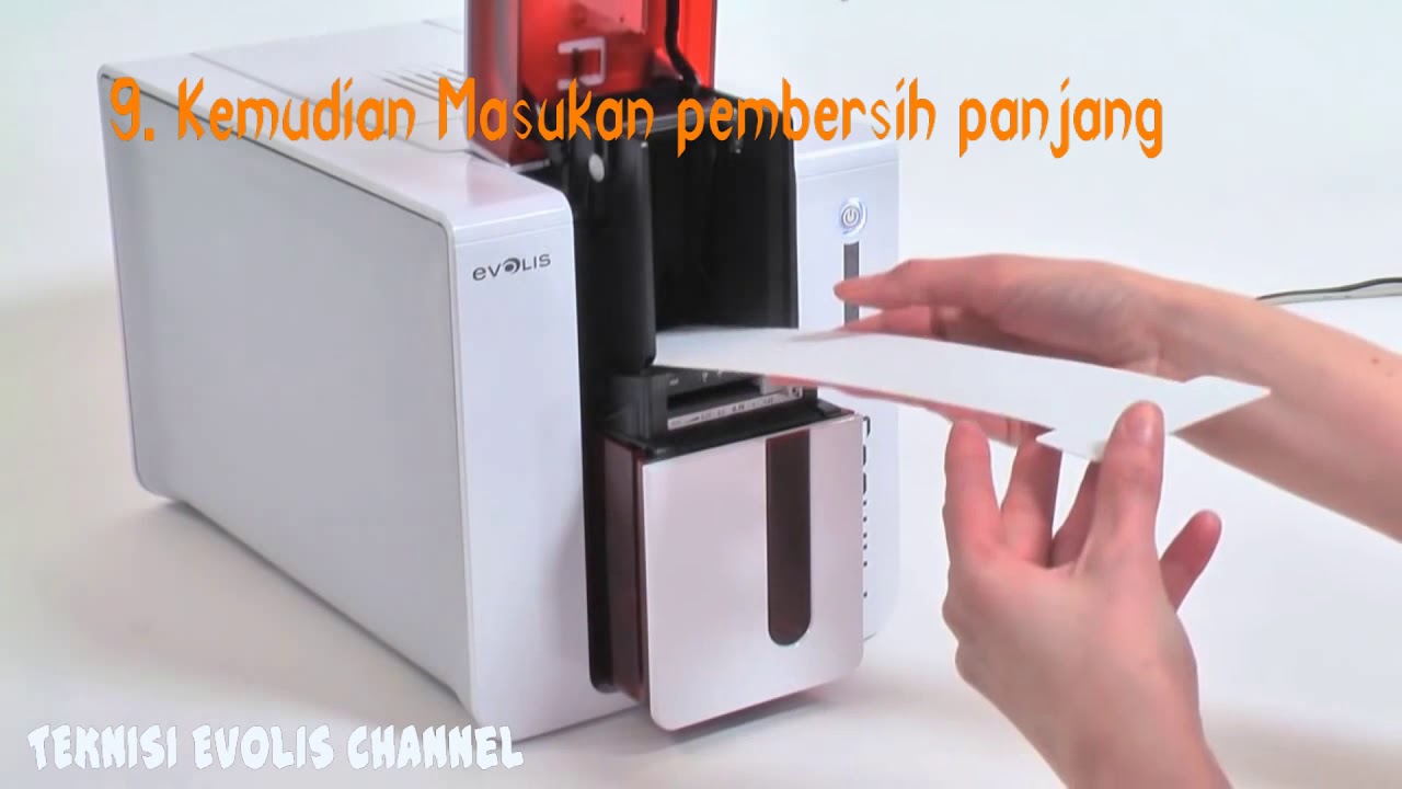 CARA PEMBERSIHAN PRINTER EVOLIS PRIMACY Popup ERROR " ADVANCE CLEANING ...