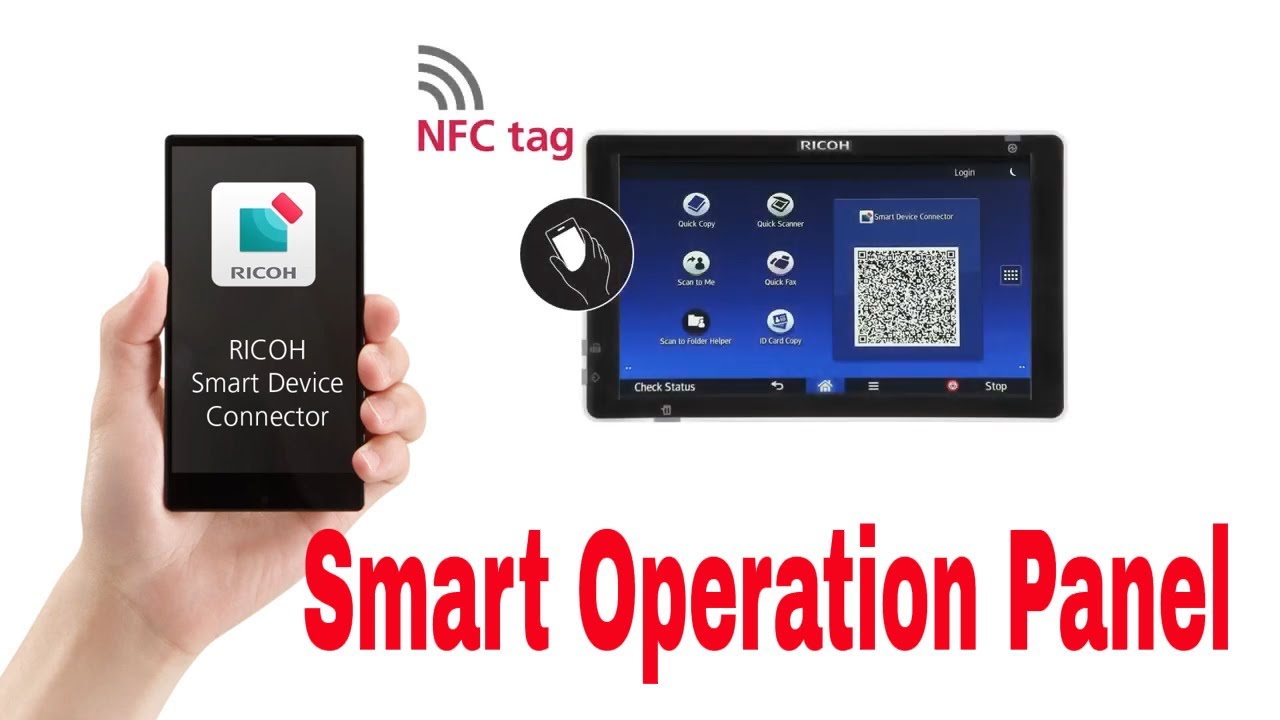 Ricoh Smart Device Connector App - YouTube