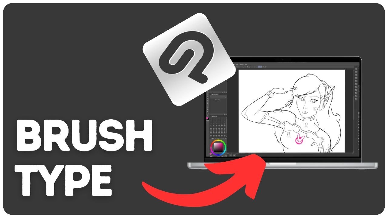 How to change brush cursor type on Clip Studio? - YouTube