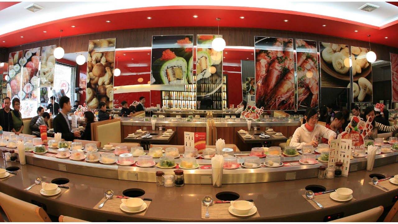 Kichi Kichi Nhật Bản Buffet Lẩu Băng Chuyền Theo Phong Cách Kaiten của ...