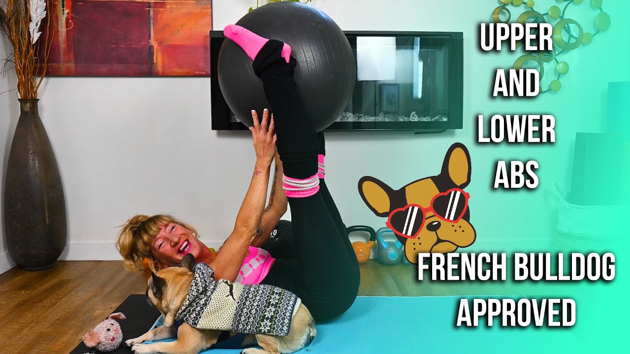 Ab Pulse With Exercise Ball | Hit Your Upper And Lower Abs! - YouTube