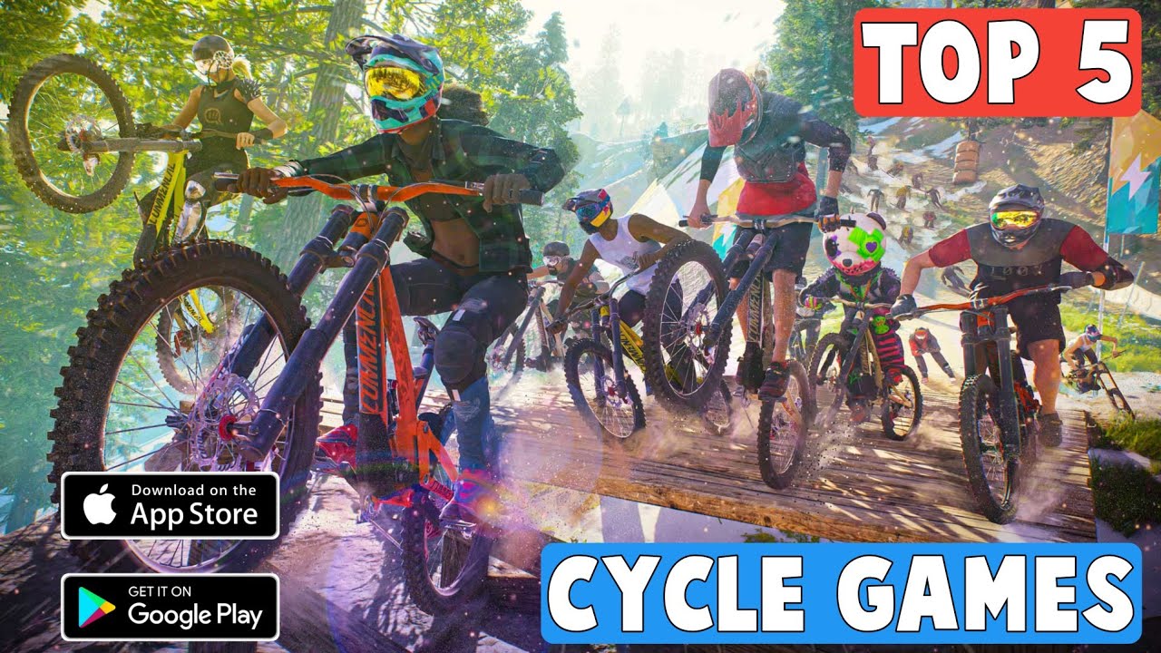Top 5 cycle driving Games For Android & iOS 2022 | High Graphics - YouTube