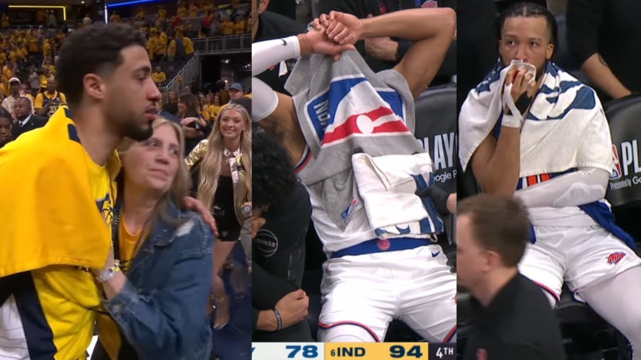 JALEN BRUNSON & JOSH HART IN SHAMBLES AFTER LOSING TO TYRESE HALI TRASH ...