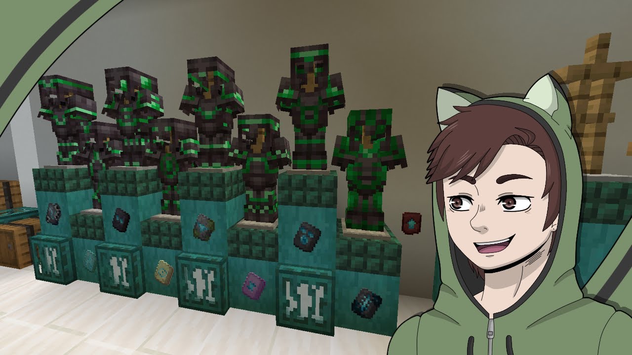 Acquiring The Rarest Armour Trim - Minecraft - Blocks SMP S2 (Part 11 ...