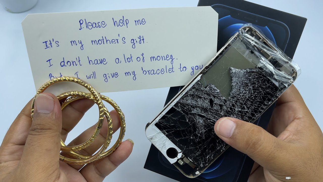 Restoring iPhone 6 From My Fan | Destroyed Phone restoration - YouTube