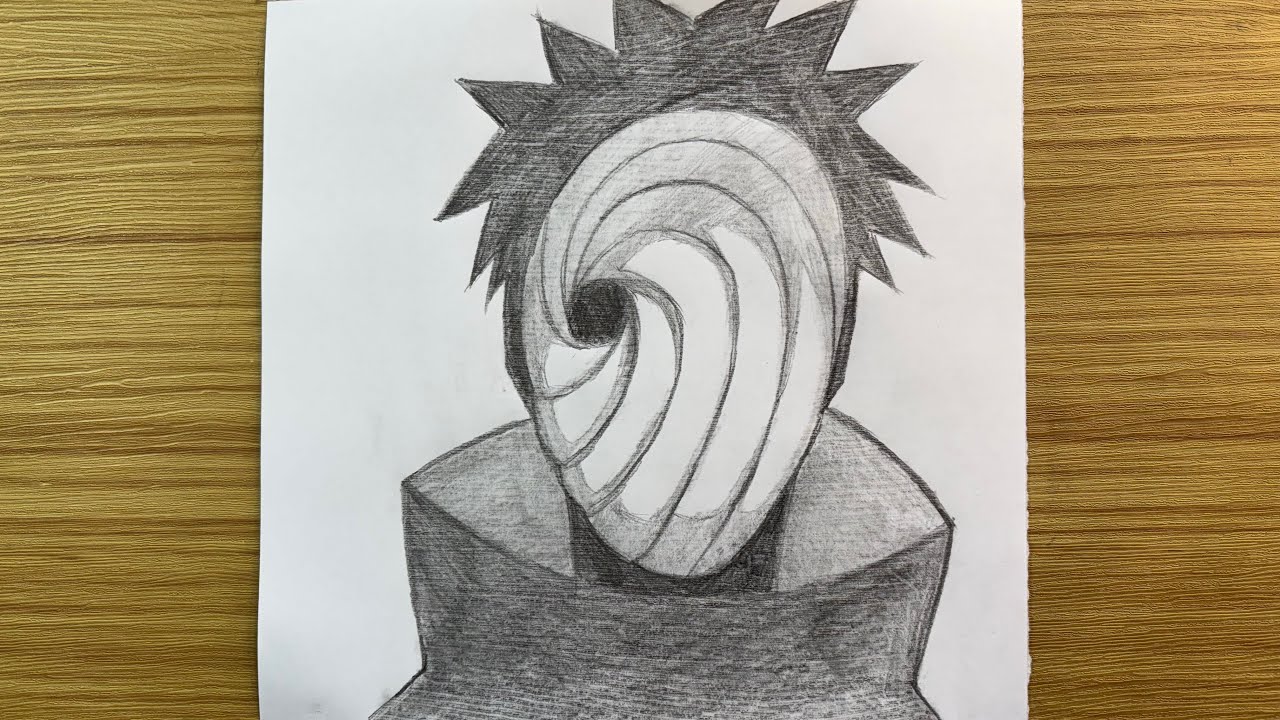 How to Draw Tobi Step by Step | Easy Drawing for Beginners - YouTube