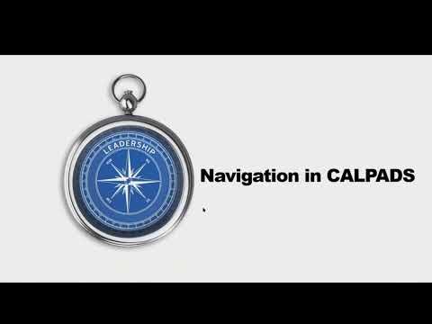 CALPADS Basics - Module-B - Navigation and Features - YouTube