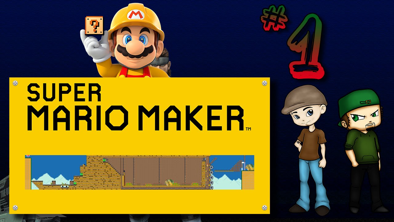 Super Mario Maker: snake..snake! SNAAAKE! - Osa 1 - PeliMuruset - YouTube