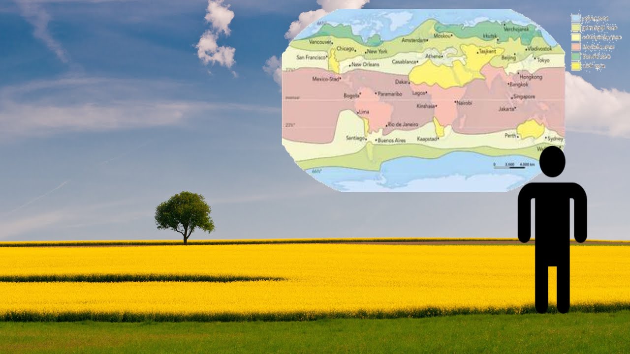 Landschap en landschapszones - YouTube