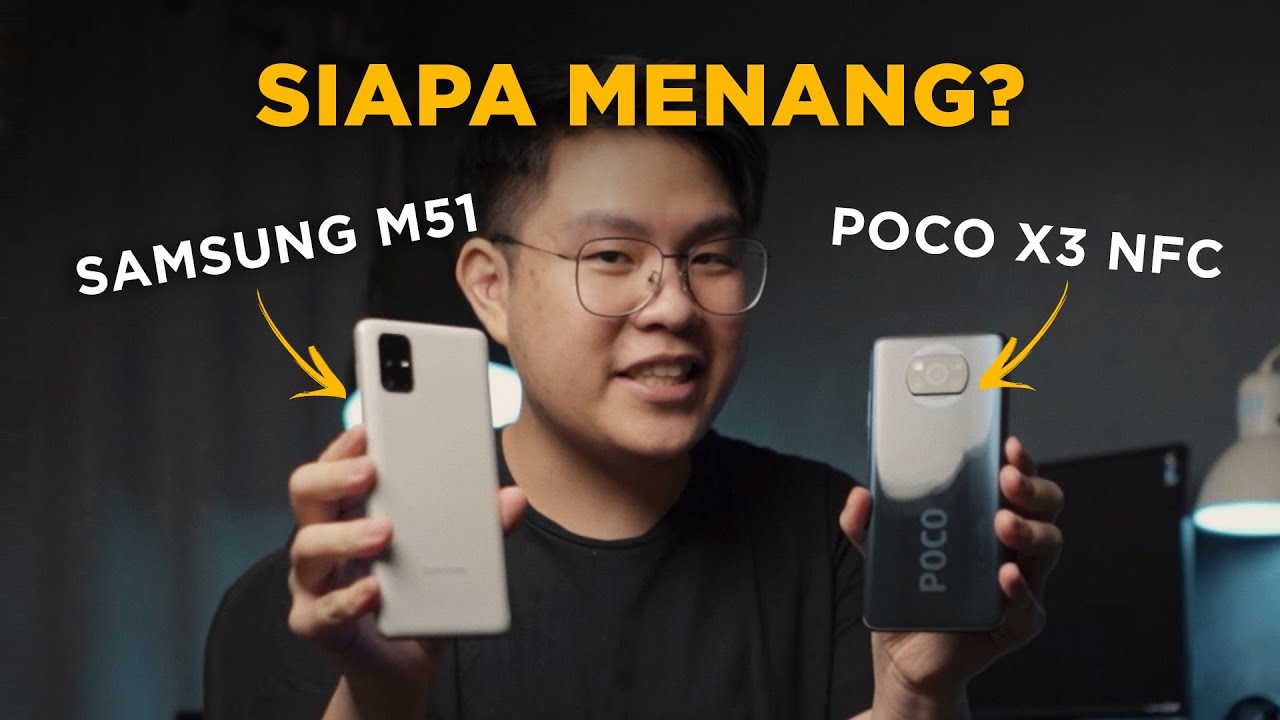 Beda 2,5Juta, Siapa Menang? - Speed Test Samsung M51 vs Poco X3 NFC ...