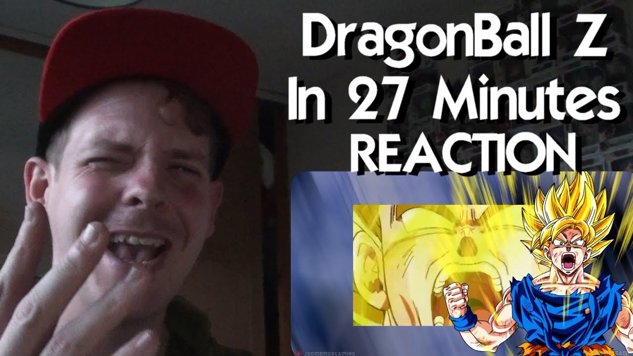 DRAGON BALL Z IN 27 MINUTES REACTION - YouTube