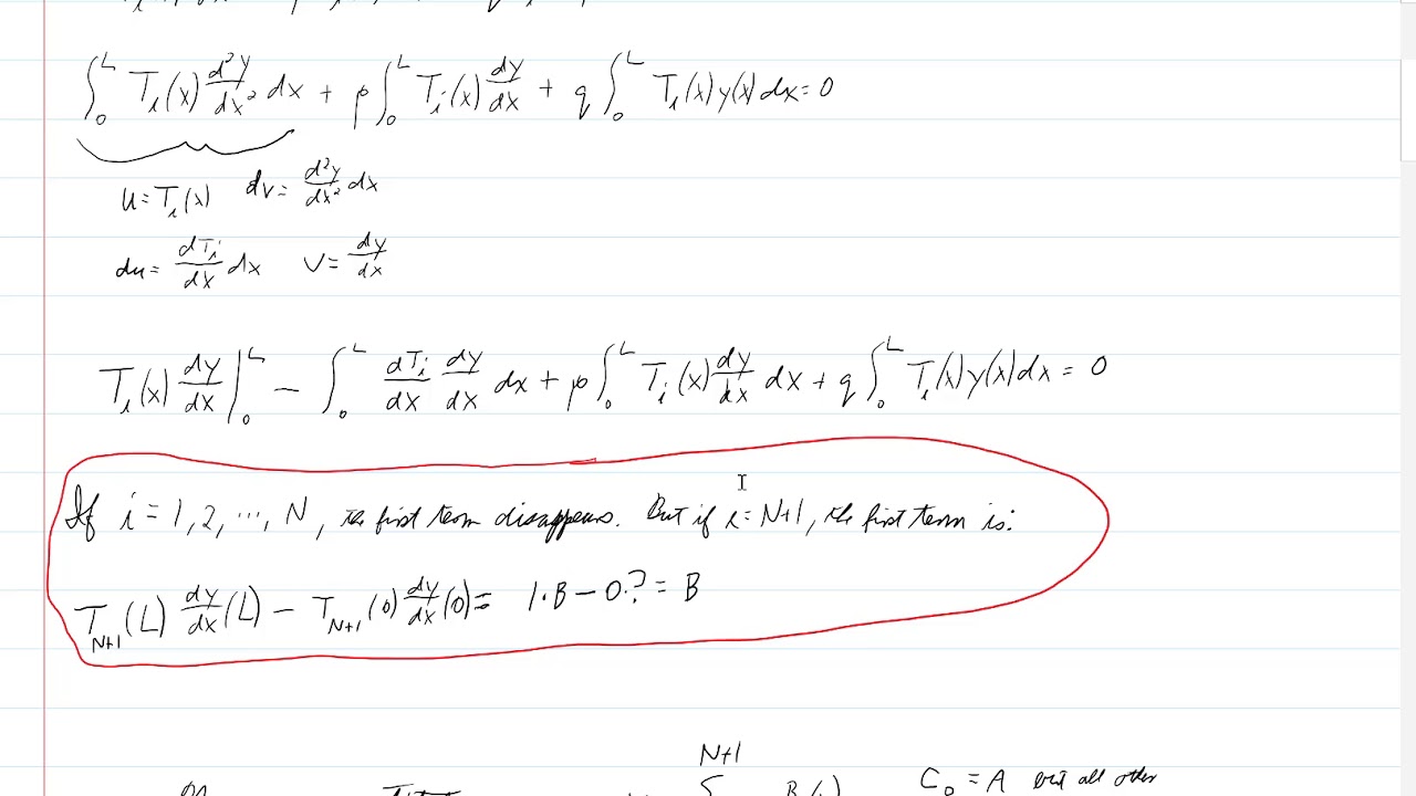 FEM 1D with One Neumann Boundary Condition - YouTube