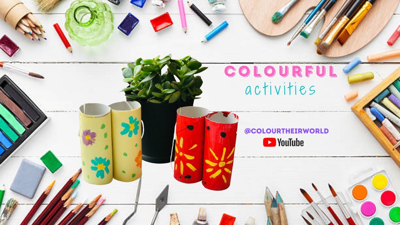 DIY Binoculars with Toilet Paper Rolls | Indoor Activity - YouTube