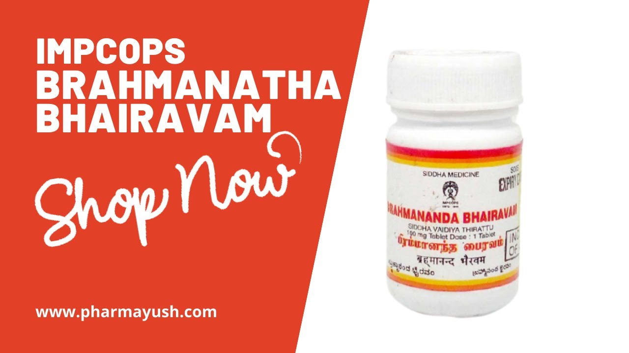 IMPCOPS Brahmanatha Bhairavam | siddha Herbo-mineral used in the ...