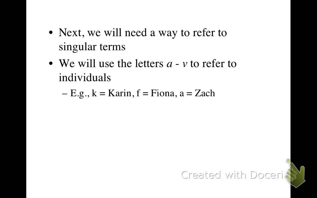 Symbols for predicate logic - YouTube