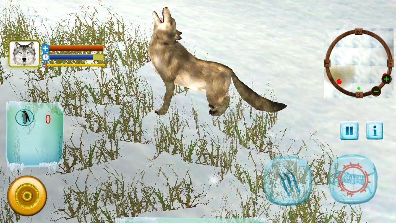 Ultimate Arctic Wolf Simulator (by Confun GameStudio) Android Gameplay ...