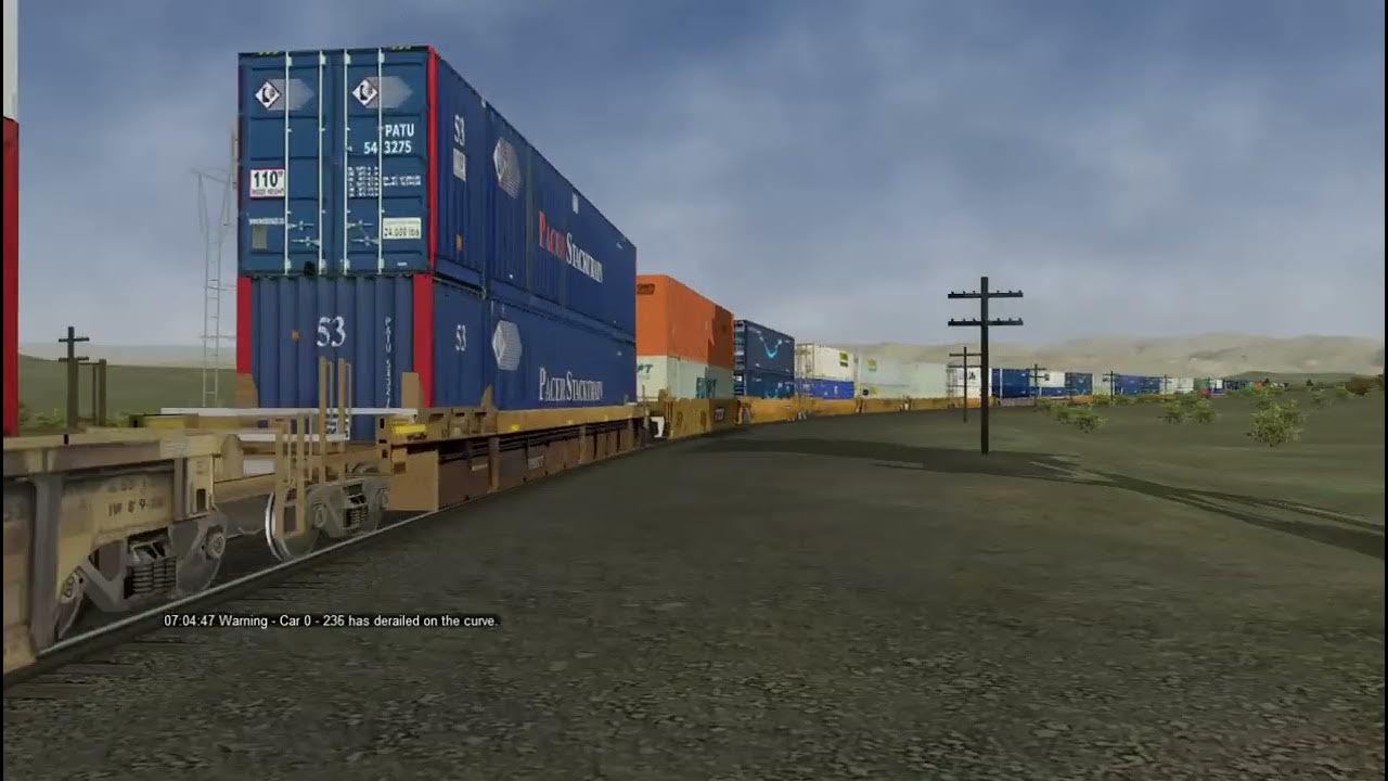 ORTS: High Speed UP C45ACCTE #7355 EB ZAILC-10 At Price, UT - YouTube