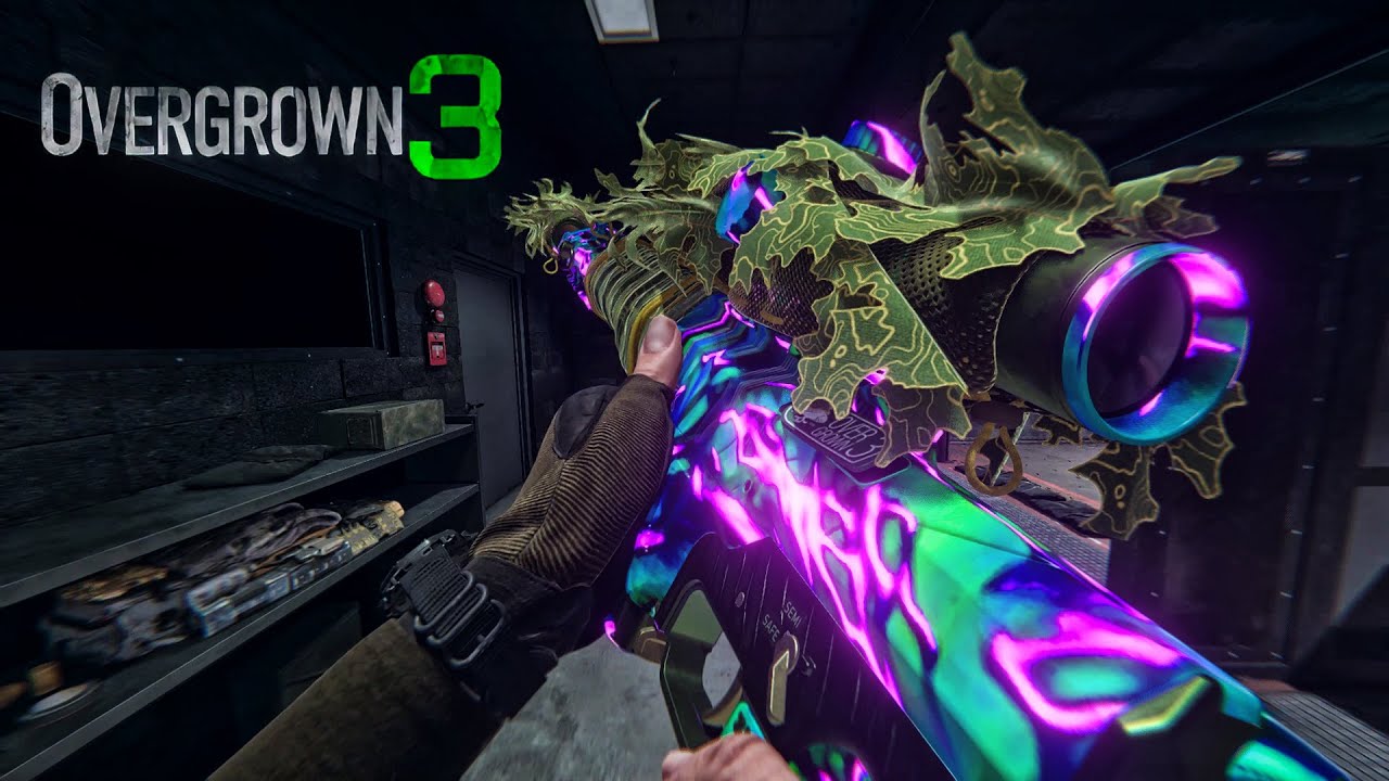 OVERGROWN 3 WEAPON SHOWCASE - ALL MASTERY CAMO - SEASON 6 - MW2 - YouTube