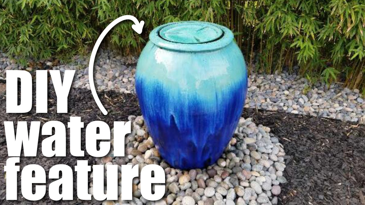 Turn any pot into a water feature! | DIY Landscape - YouTube