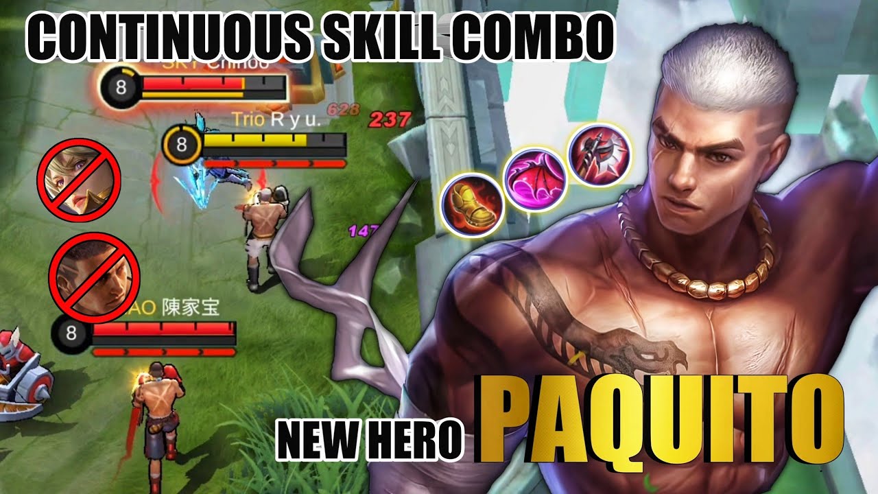 New Hero Paquito Best Build And Emblem 2021 | Paquito Insane offlane ...