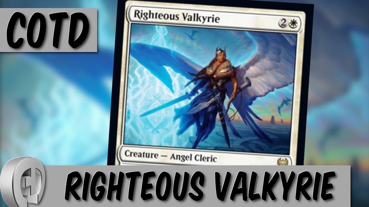 MTG Card of the Day: Righteous Valkyrie - YouTube